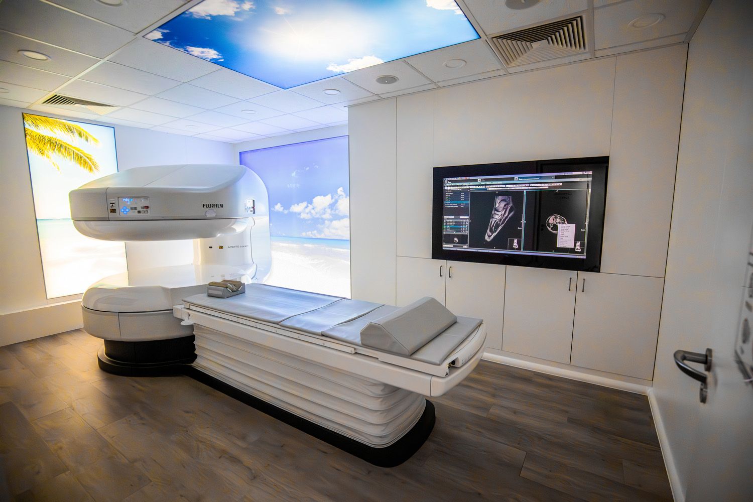 Open MRI and MRI-guided injection therapy